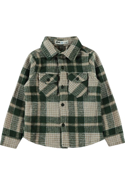 Civil Boys Erkek Çocuk Gömlek 2-5 Yaş Yeşil