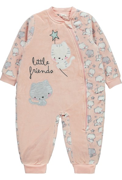 Civil Girls Kız Çocuk Uyku Tulumu 2-5 Yaş Pudra