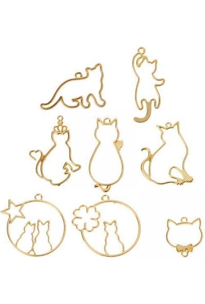 Reçine Takı Kalıpları Takılar Kitin Yapılmasına Izin Verir 4 Pcs Reçine Takı Kalıpları Takılar Kitin Yapılmasına Izin Verir 4 Pcs