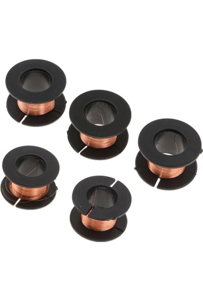 5pcs 15M 0.1mm Mıknatıs Tel Emaye Yuvarlak Manyetik Bobin Sargısı 5pcs 15M 0.1mm Mıknatıs Tel Emaye Yuvarlak Manyetik Bobin Sargısı