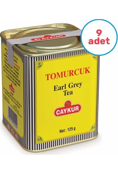 Çaykur 9'lu Tomurcuk Çay 125 gr Teneke Kutu