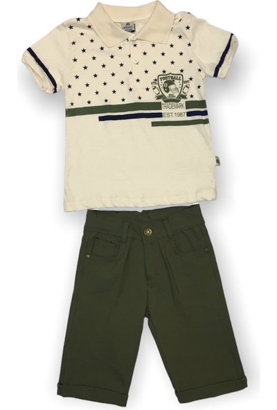 Wiggle Keten Kaprili Erkek Çocuk Takım Haki Wiggle Keten Kaprili Erkek Çocuk Takım Haki