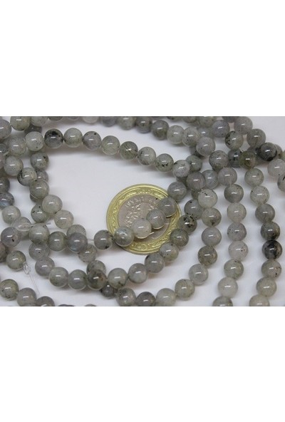 Yaşam Tohumu Labradorit Taşı Açık Renk 6mm/5 Adet