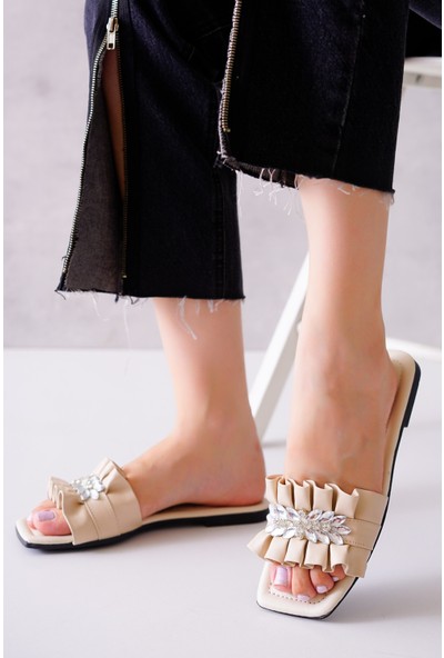 Genetti Home Kadın Şık Terlik