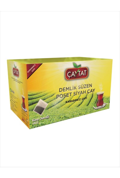 Çaytat Karadeniz 5 kg Demlik Süzen Poşet Çay Çaytat Karadeniz 5 kg Demlik Süzen Poşet Çay