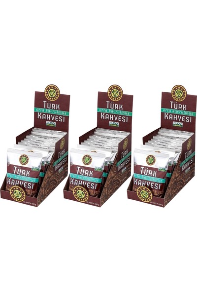Kahve Dünyası Orta Kavrulmuş Türk Kahvesi 100 gr (36'lı Set) (3 Kutu*12) Toplam: 3600 gr Kahve Dünyası Orta Kavrulmuş Türk Kahvesi 100 gr (36'lı Set) (3 Kutu*12) Toplam: 3600 gr