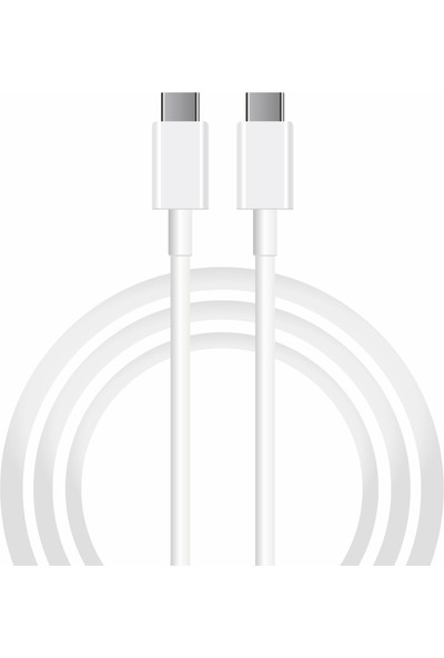 Winex Oppo Reno 3 3A 45W Type-C To Type-C 3metre Data ve Hızlı Şarj Kablosu Winex Oppo Reno 3 3A 45W Type-C To Type-C 3metre Data ve Hızlı Şarj Kablosu