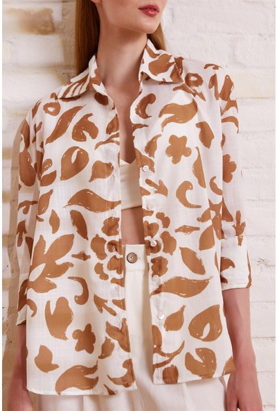 Fakir Kol Keten Gömlek