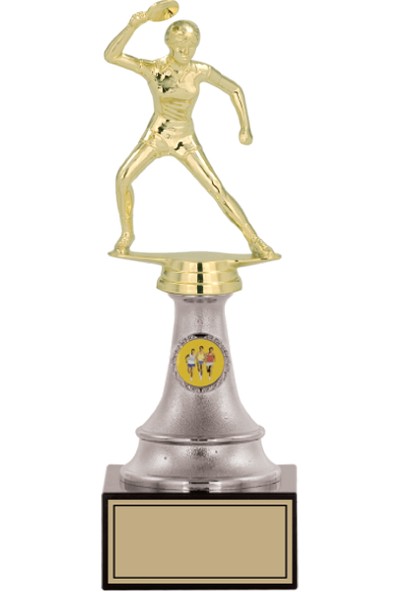 Masa Tenisi Figürlü Ödül Kupası - Okul - Ödül Kupası B-004 - 27 cm