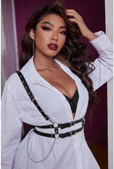 Deri Bel ve Omuz Kemer - APFT815