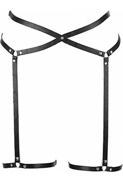 Belden Dolamalı Şık Deri Jartiyer - APFT191