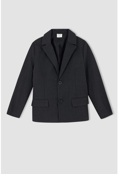 DeFacto Erkek Çocuk Regular Fit V Yaka CEKET X7043A622AU DeFacto Erkek Çocuk Regular Fit V Yaka CEKET X7043A622AU