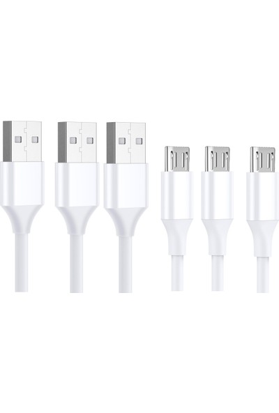 Under-x PL-S01 Data Cable Micro Şarj Kablosu 3 Lü Set Under-x PL-S01 Data Cable Micro Şarj Kablosu 3 Lü Set