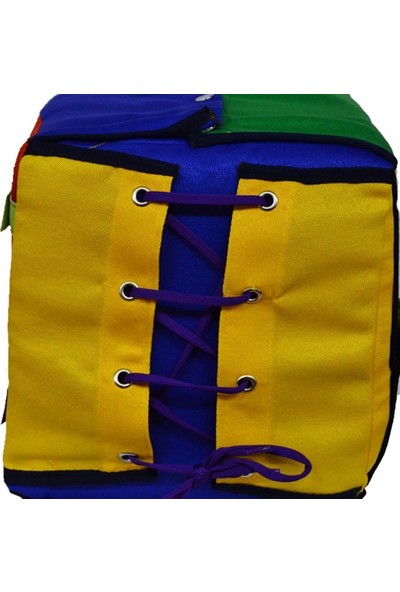 Edu Toys Beceri Küpü 6 Işlevli 22X22X22 Edu Toys Beceri Küpü 6 Işlevli 22X22X22