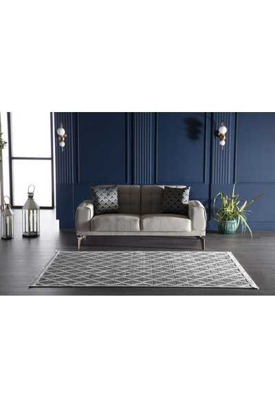 Gümüşsuyu Pera 13387 Gri Halı