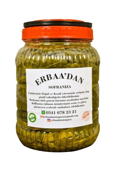Erbaadan Salamurayaprak2 kg Erbaadan Salamurayaprak2 kg