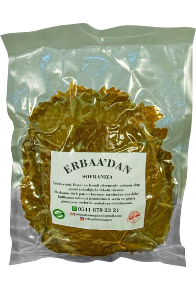 Erbaadan Salamura Yaprak 500 gr Erbaadan Salamura Yaprak 500 gr