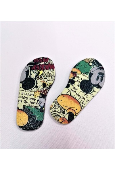 Desenli Patik Tabanı - Miki Fare 22-23