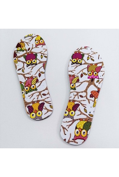 Desenli Patik Tabanı - Baykuş 28-29