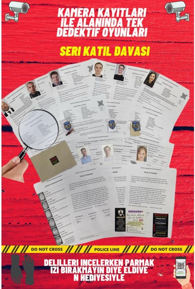 Dedektifsin Cinayet Çözme / Dedektif Oyunu / Katil Kim / Suçlu Kim / Seri Katil Asansör Cinayetleri Davası Dedektifsin Cinayet Çözme / Dedektif Oyunu / Katil Kim / Suçlu Kim / Seri Katil Asansör Cinayetleri Davası