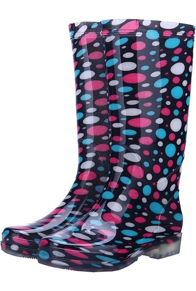 Fangqinghao Kadın Yağmur Çizmesi - Çok Renkli (Yurt Dışından) Fangqinghao Kadın Yağmur Çizmesi - Çok Renkli (Yurt Dışından)
