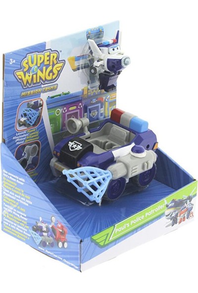 Harika Kanatlar Paul'un Devriye Aracı Oyun Seti Harika Kanatlar Paul'un Devriye Aracı Oyun Seti