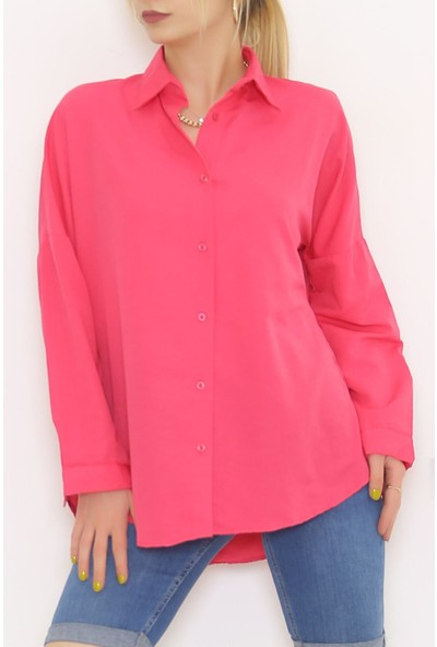 Peaces Store Salaş Gömlek Fuşya - 293.1247.