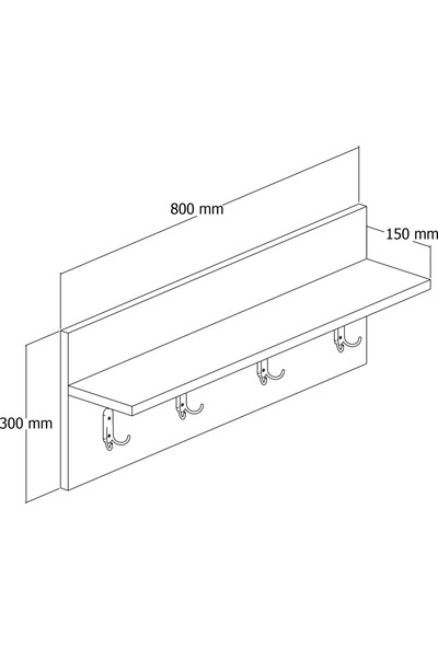 Cool Home Puzzle Portmanto Duvar Askısı - Sepet Cool Home Puzzle Portmanto Duvar Askısı - Sepet