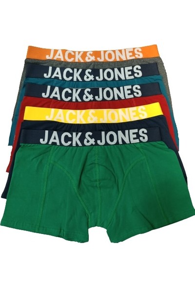 Jack Jones Erkek Cool Renk Kombinli 5 Li Boxer 12204864 Jack Jones Erkek Cool Renk Kombinli 5 Li Boxer 12204864