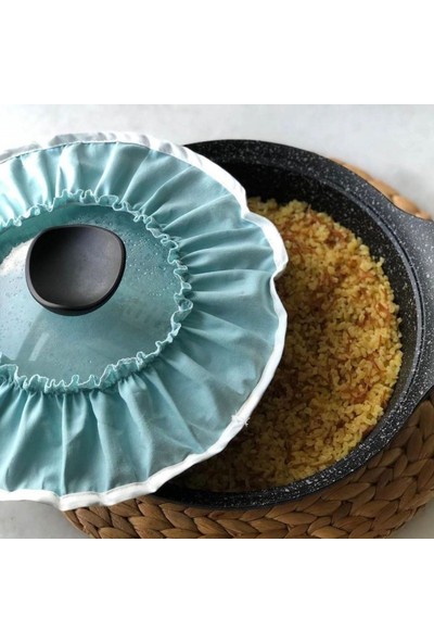 Demlematik Pilav Pişirme Demleme Tencere Örtüsü Bonesi Demlematik Pilav Pişirme Demleme Tencere Örtüsü Bonesi