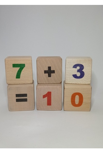 MBE Ahşap Ürünleri Ahşap 4 Işlem Küpleri