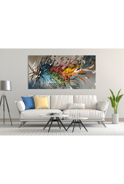 Bestablo Renklerin Festivali Kanvas Tablo