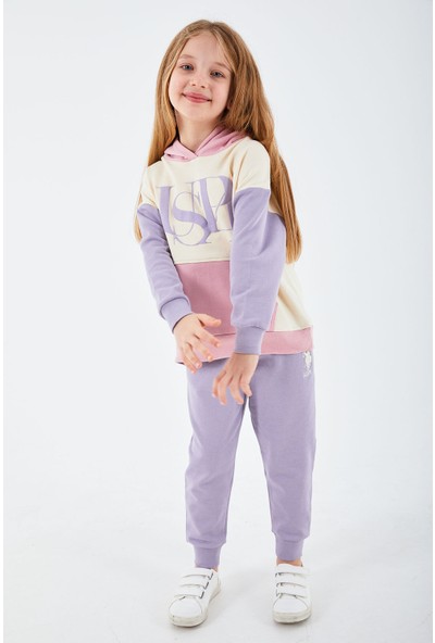 U.S. Polo Assn. U.s. Polo Assn Lisanslı Fildişi Kız Çocuk Eşofman Takım U.S. Polo Assn. U.s. Polo Assn Lisanslı Fildişi Kız Çocuk Eşofman Takım