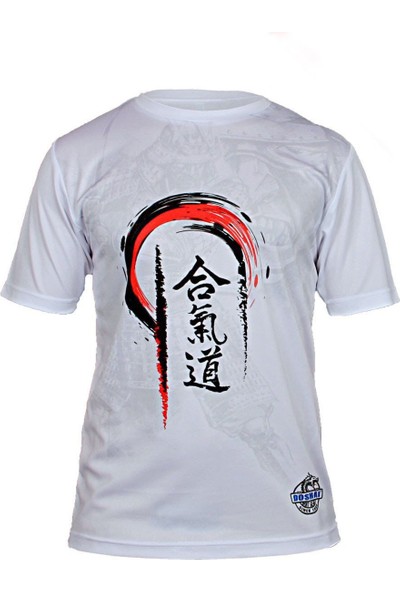 Aikido Dijital Baskılı T-Shirt Dosmai AIT006 Siyah - S