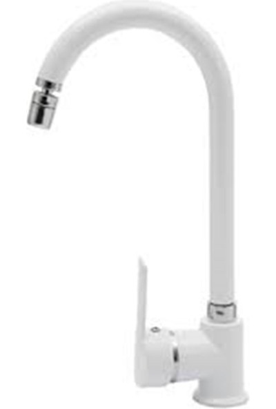 Yücel Beyaz Delta Serisi Mix Kuğu Evye Bataryası 615 35 Lik Kartuş Yücel Beyaz Delta Serisi Mix Kuğu Evye Bataryası 615 35 Lik Kartuş