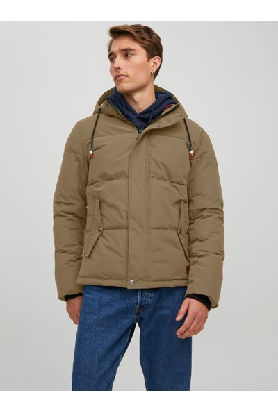 Jack Jones Erkek Rüzgar Geçirmez Kapüşonlu Mont 12212392 Jack Jones Erkek Rüzgar Geçirmez Kapüşonlu Mont 12212392