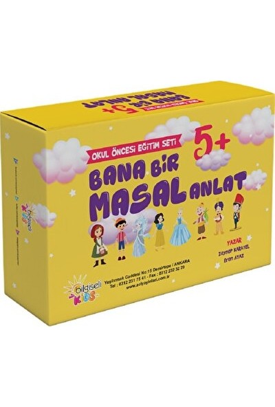 Bilgiseli Yayınları Bana Bir Masal Anlat Okul Öncesi Eğitim Seti 5 + Yaş Bilgiseli Yayınları Bana Bir Masal Anlat Okul Öncesi Eğitim Seti 5 + Yaş