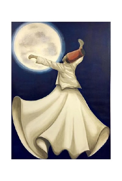 Demirciler Avm Canvas Mevlana 5 Sayılarla Boyama Seti Rulo 100 x 140 cm Demirciler Avm Canvas Mevlana 5 Sayılarla Boyama Seti Rulo 100 x 140 cm