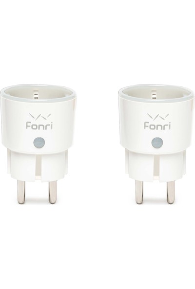 Fonri Wi-Fi Akıllı Priz (16A) 2'li Set