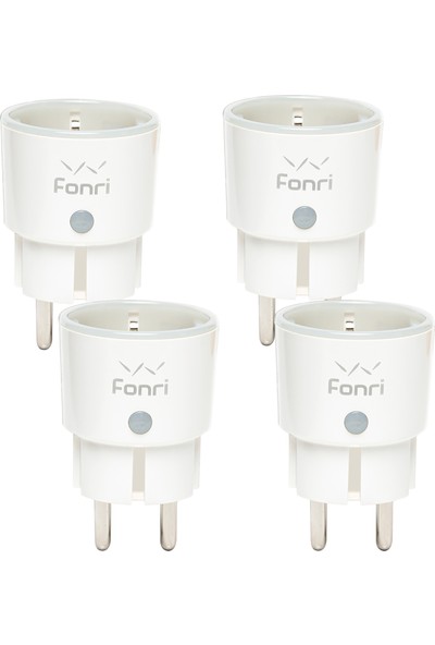 Fonri Wi-Fi Akıllı Priz (16A) 4'lü Set