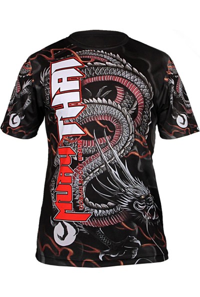 Muay Thai Dijital Baskılı T-Shirt Dosmai MTT121 Xs Muay Thai Dijital Baskılı T-Shirt Dosmai MTT121 Xs