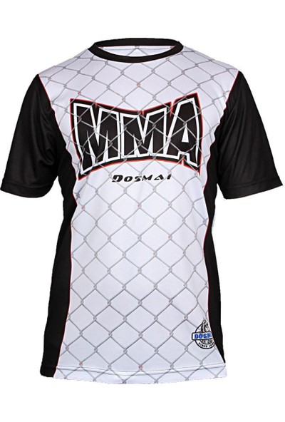 Mma Dijital Baskılı T-Shirt Dosmai MMT108 Xs - Siyah
