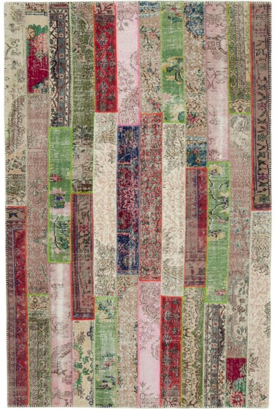 Bespoky Kırk Yama Kırmızı Patchwork Pamuk Yün El Dokuma Alan Halısı Bespoky Kırk Yama Kırmızı Patchwork Pamuk Yün El Dokuma Alan Halısı