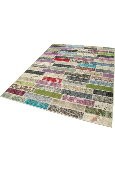 Bespoky Kırk Yama Pembe Patchwork Pamuk Yün El Dokuma Alan Halısı Bespoky Kırk Yama Pembe Patchwork Pamuk Yün El Dokuma Alan Halısı