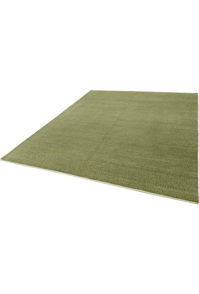 Bespoky Tebriz Yeşil Klasik Pamuk Yün El Dokuma Alan Halısı Bespoky Tebriz Yeşil Klasik Pamuk Yün El Dokuma Alan Halısı