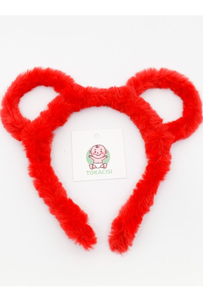 Bebek Tokacınız Panda Figürlü Peluş Taç Bebek Tokacınız Panda Figürlü Peluş Taç