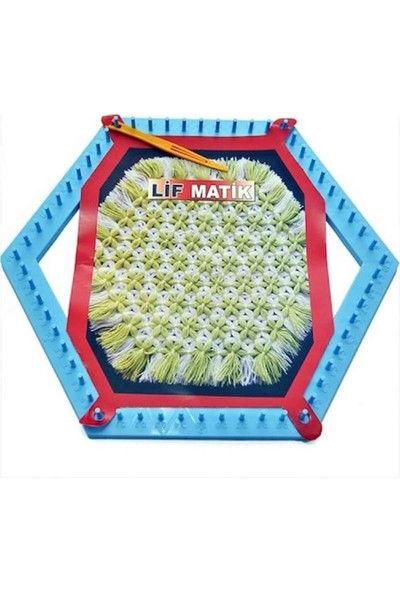 Hosell Lifmatik Lif Örme Seti Dokuma Tezgahı ve Lif Ipi S3 Hosell Lifmatik Lif Örme Seti Dokuma Tezgahı ve Lif Ipi S3