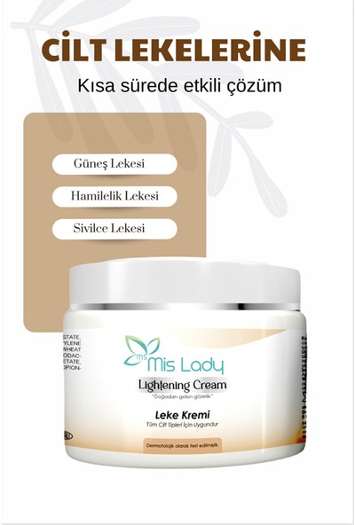 Leke Karşıtı Cilt Bakım Kremi - 150 ml