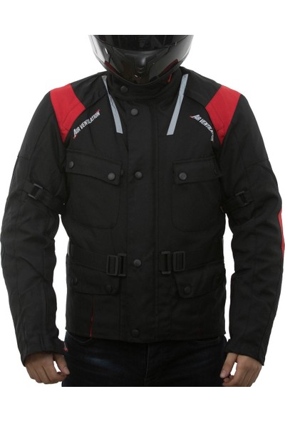 Tex Kışlık Uzun Tam Korumalı Motosiklet Montu