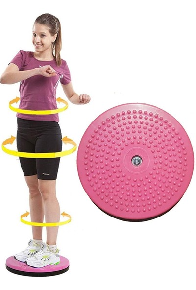 Slipt Twister Disc - Pembe Bel Kalça Egzersiz Aleti Pembe Slipt Twister Disc - Pembe Bel Kalça Egzersiz Aleti Pembe